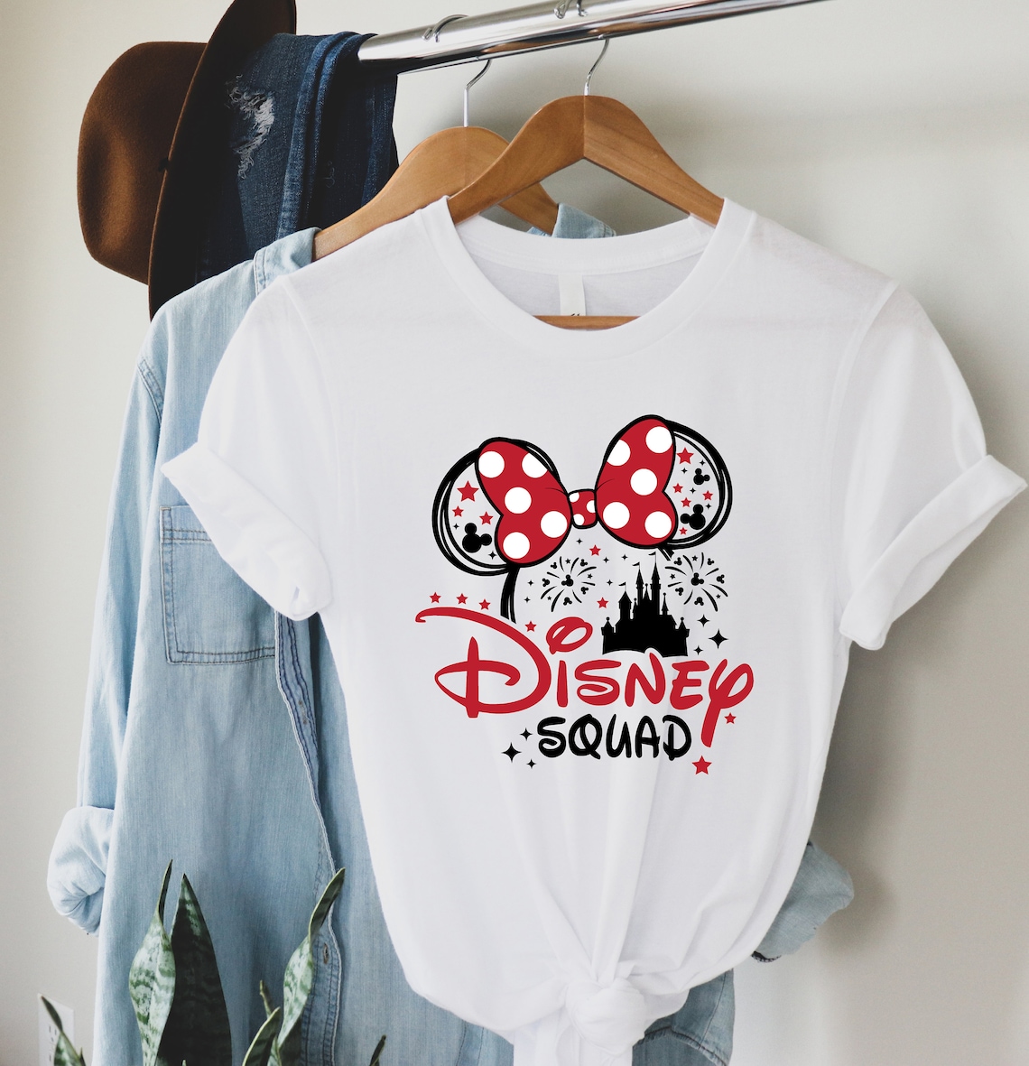 Custom Disney Squad Shirt, Disney Family Shirt, Disney Vacation Shirt ...