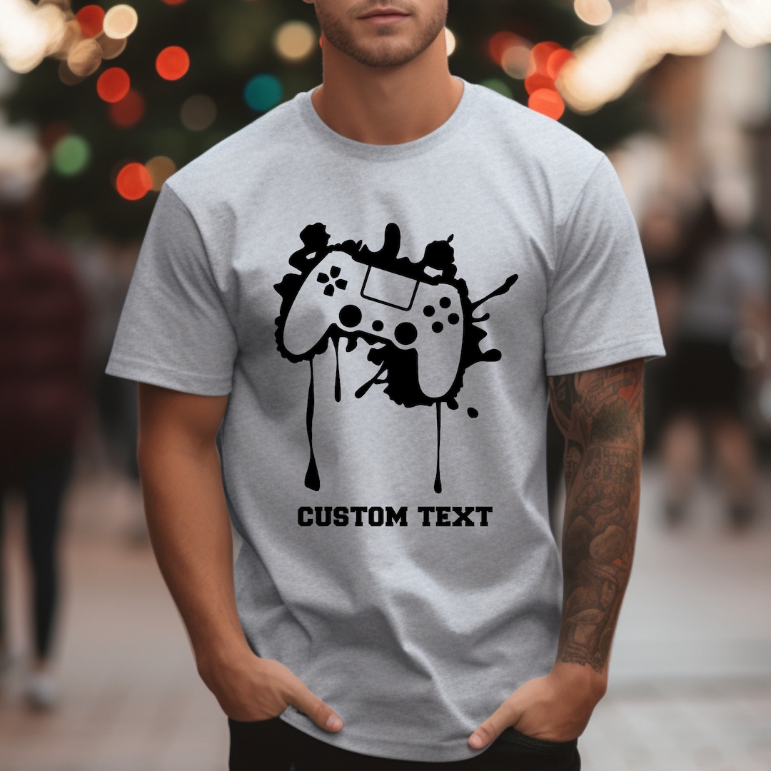 Custom Gamer Shirt, Game Console Shirt, Gaming T-shirt, Video Game ...