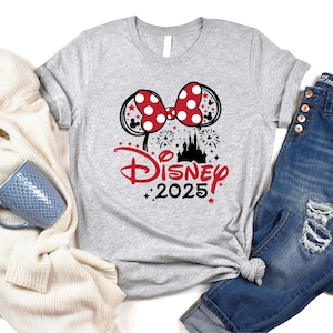 Custom Disney 2025 Shirt, 2025 Disney Tees, Disneyworld Shirts, Disney Trip Shirts, Disney ...