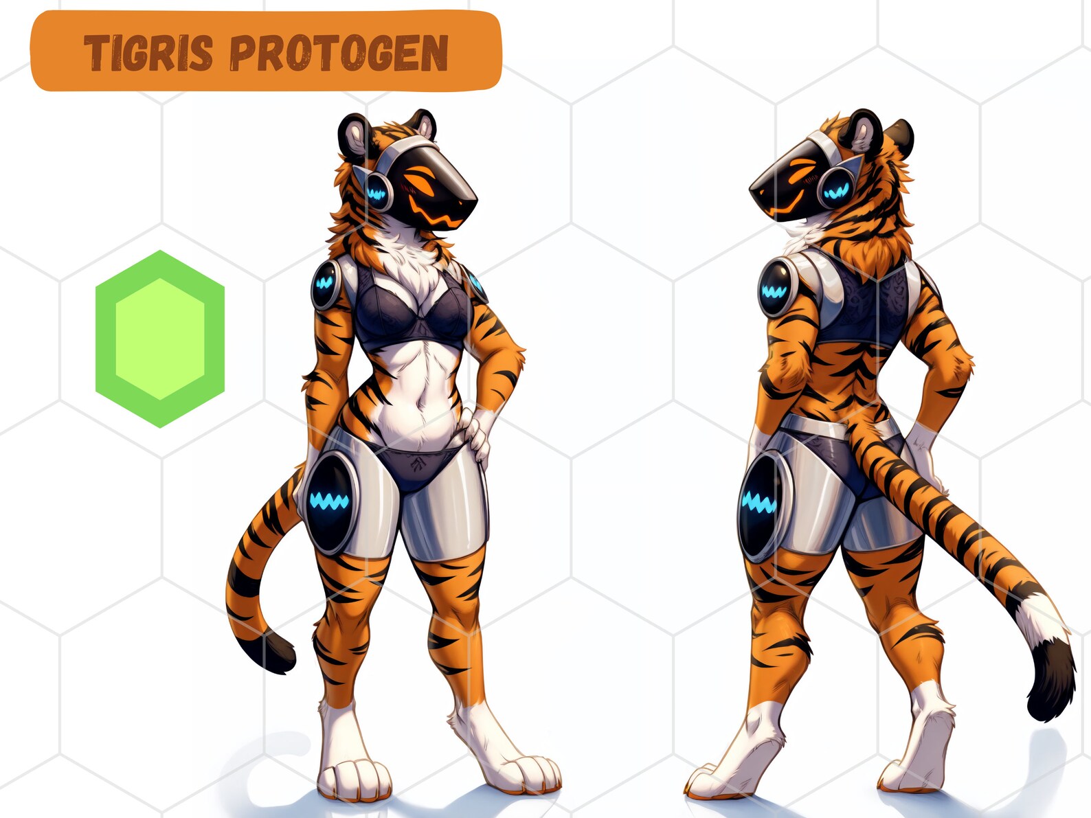 Protogen Fursona Adopt Limited Edition: Adoptable Collectable Only 10 Will Ever Be Sold, Limited ...