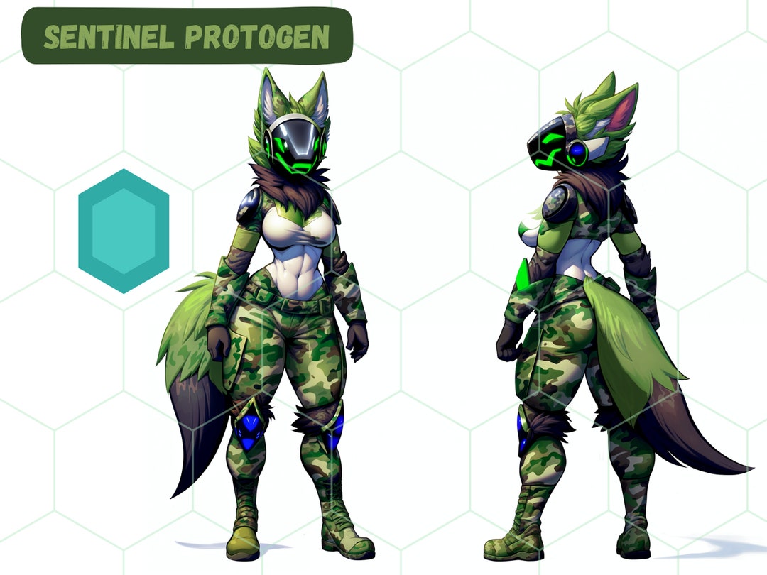 Protogen Fursona Adopt Limited Edition: Adoptable Collectable Only 15 Will Ever Be Sold, Limited ...
