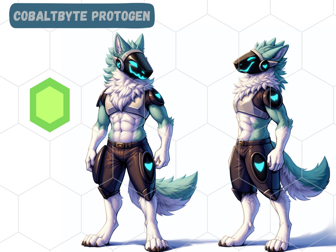 Protogen Fursona Adopt Limited Edition: Adoptable Collectable Only 10 ...