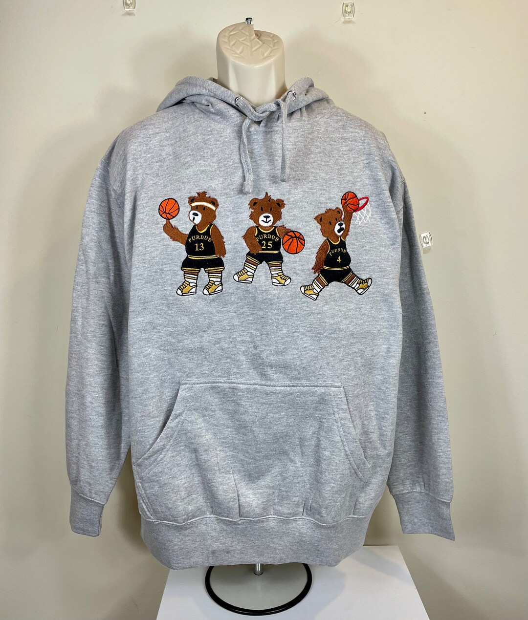 Boilermakers Basketball Sweatshirt Vintage Bears Custom Embroidery - Etsy