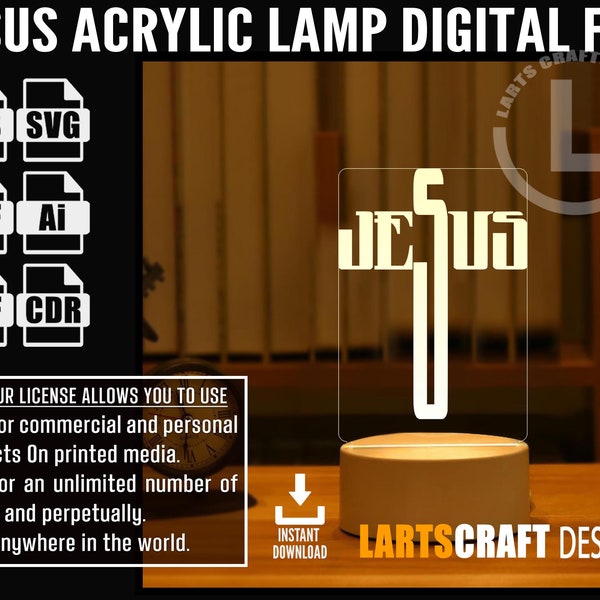 Jesus Lamp - Etsy