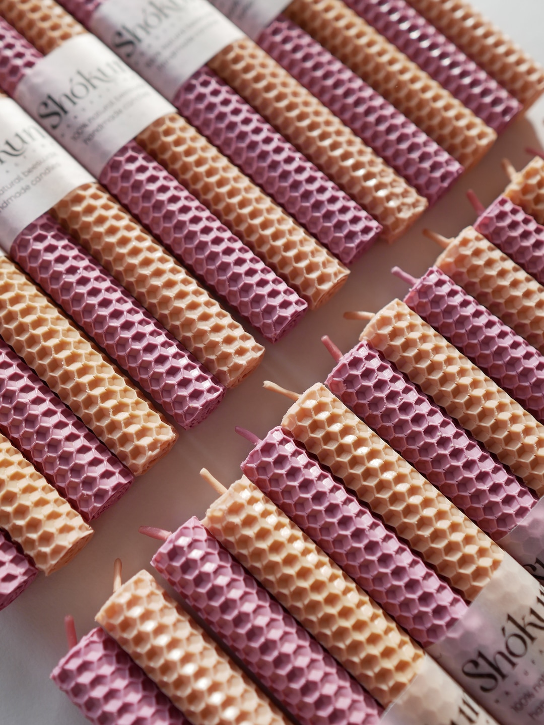 Pink Quest Favours - Pastel Wedding Guest Candles - Light Colorful ...