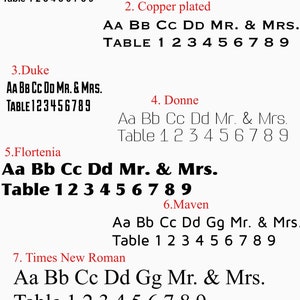 Seating Chart Vinyl Decal Sticker - Etsy