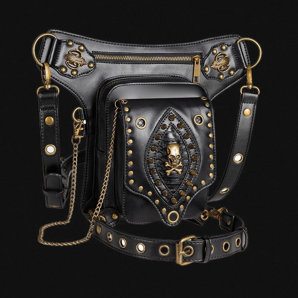 Punk Thigh Bag - Etsy