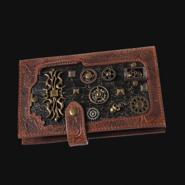 Steampunk Wallet - Etsy