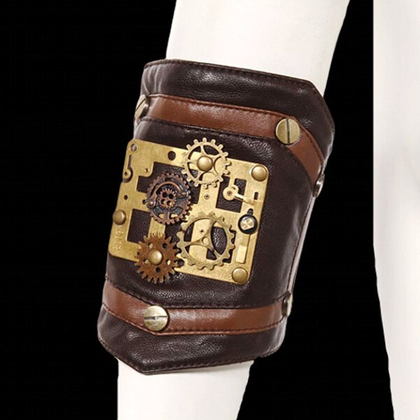 Steampunk Bracer - Etsy
