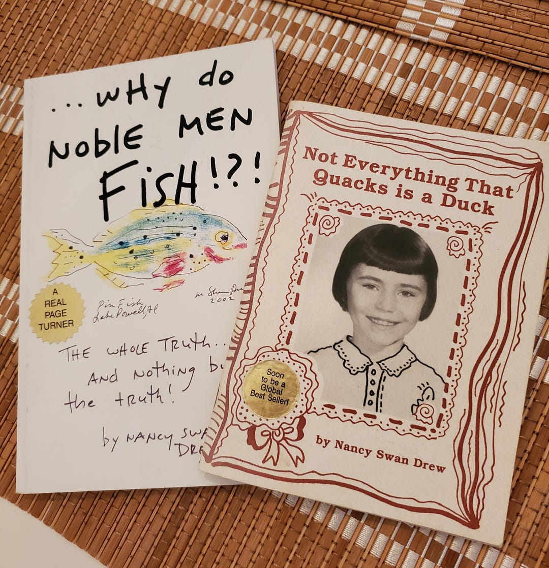 Nancy Swan Drew Set of 2 Vintage Books - Etsy