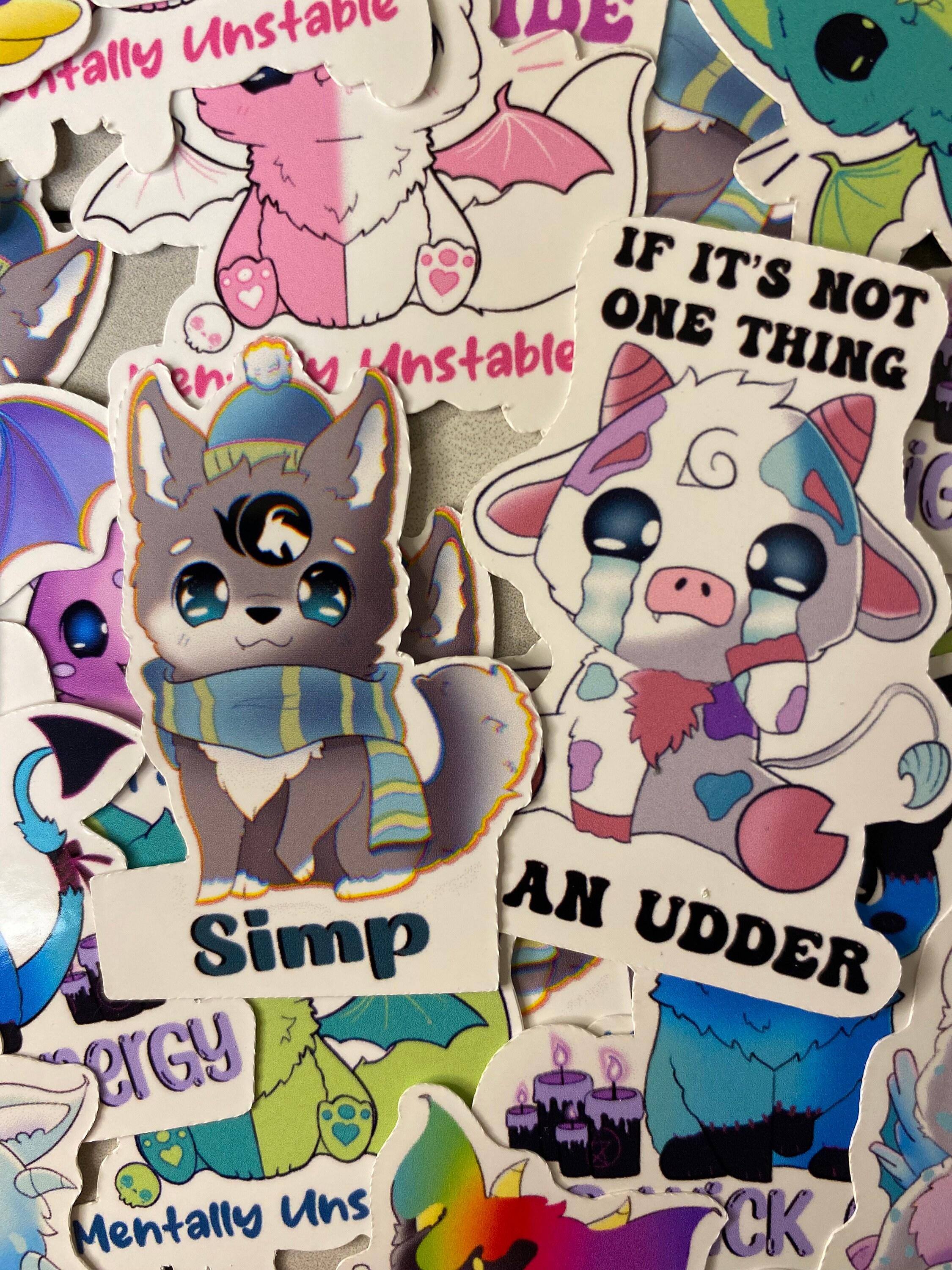 5 PACK OR 10 PACK Stickers Cute Stickers Stickers for Kids - Etsy