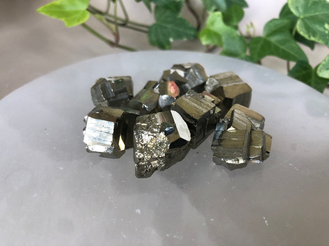 Pyrite Cubes Gold Cubes Home Decoration Interior - Etsy