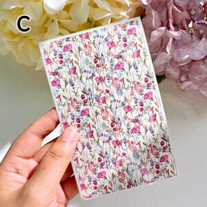 Keoker Flower Transfer Paper for Polymer Clay, Floral Polymer Clay ...