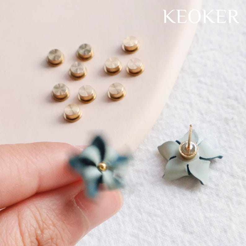 KEOKER Mini Rotating Bearing for Jewelry Making (6 PCS), Windmill ...