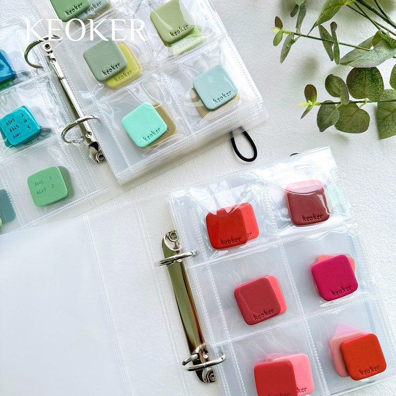 KEOKER Polymer Clay Color Recipes Loose Leaf Book, Polymer Clay Color ...