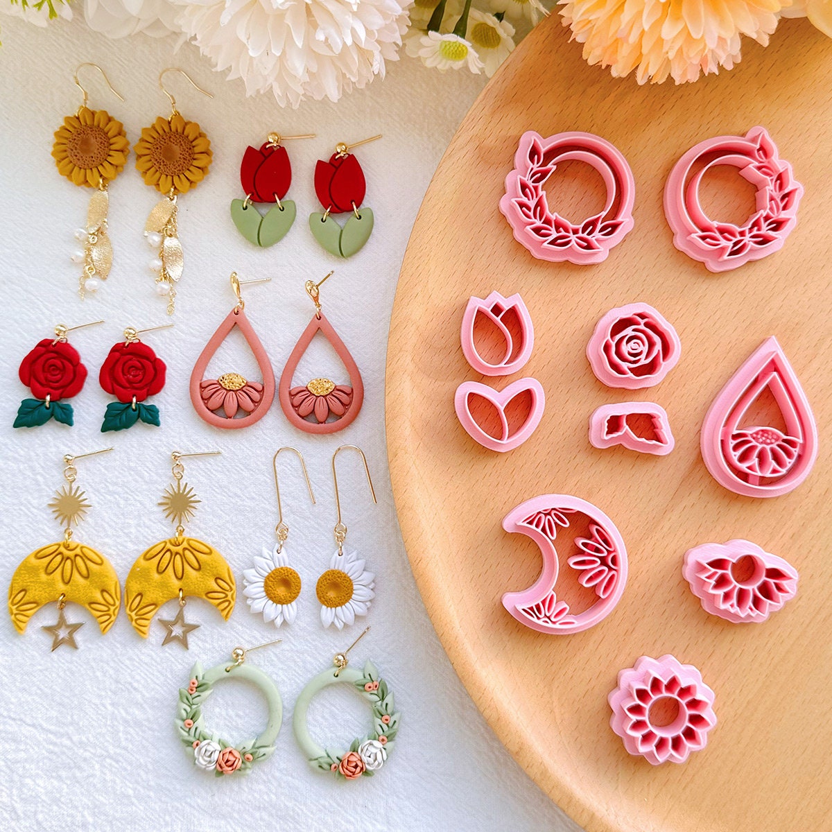 Clay earrings wholesale store