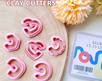 Keoker Spring Clay Cutters,12 Spring Polymer Clay Cutters, Flower Clay ...