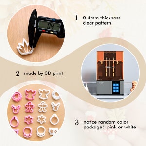 KEOKER Christmas Clay Cutters, Christmas Polymer Clay Cutters for ...