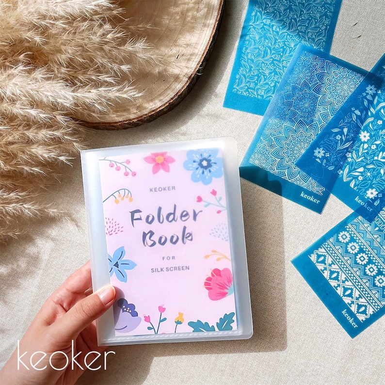 Folder Book With Plastic Sleeves 40 Pockets Presentation Book - Etsy