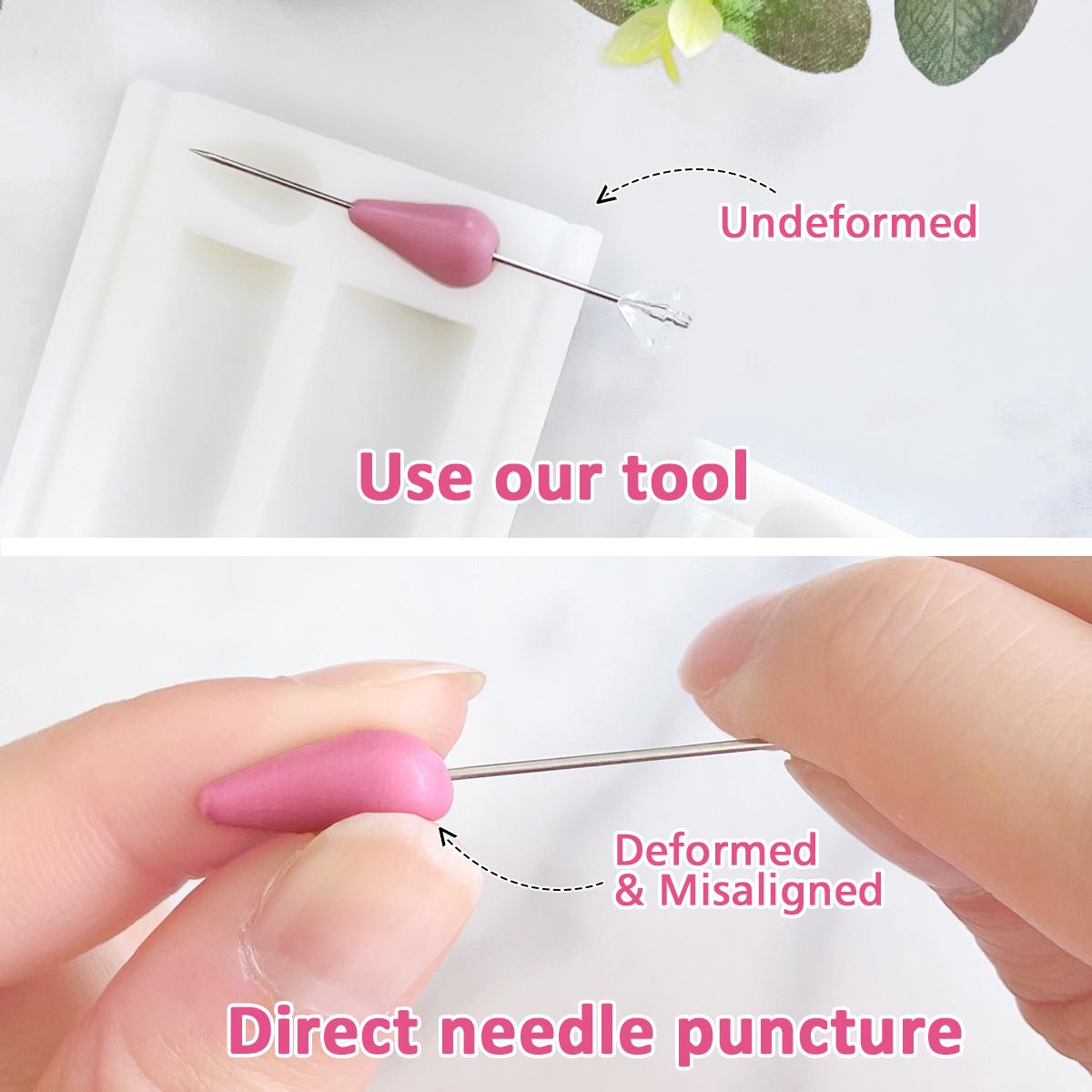 Keoker Polymer Clay Bead Roller & Bead Hole Maker, Clay Bead Maker ...