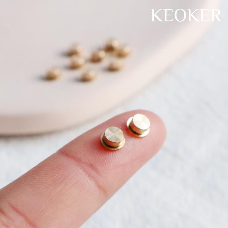 KEOKER Mini Rotating Bearing for Jewelry Making (6 PCS), Windmill ...