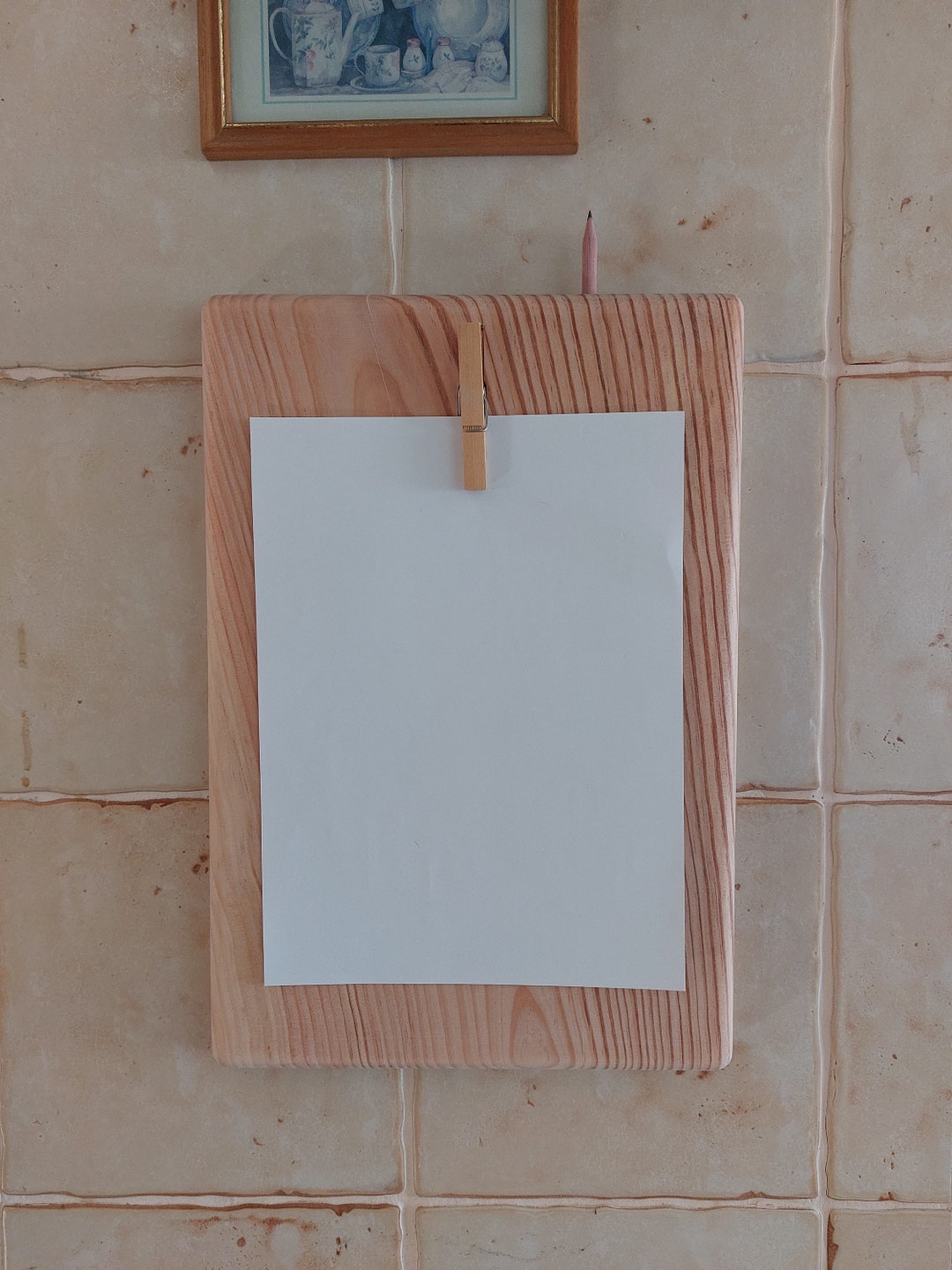 Wooden Clip Board Wall Clipboard - Etsy