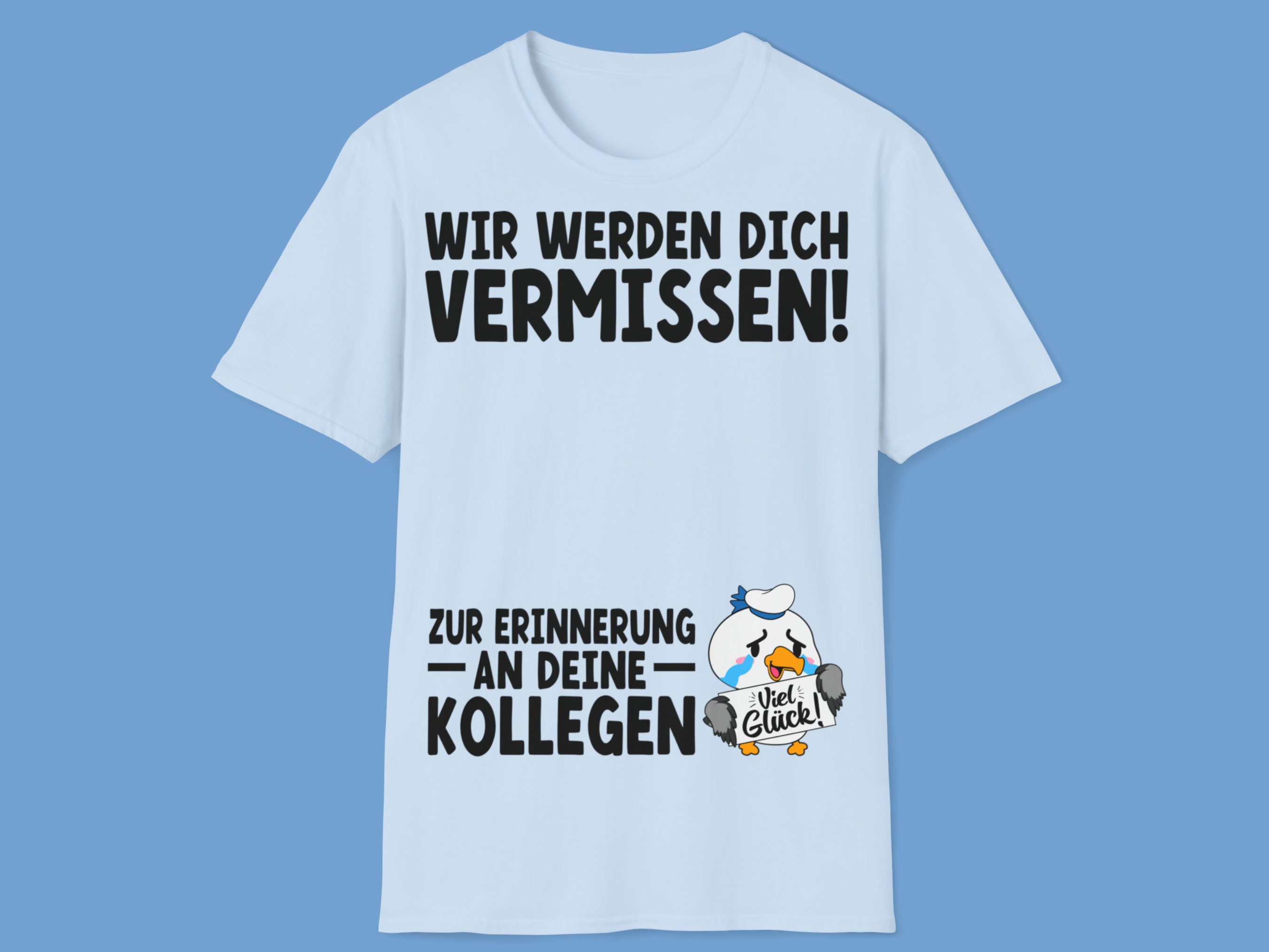Abschiedsgeschenk Kollegen T-Shirt Wir Werden Dich Vermissen - Etsy.de