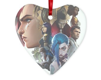 Arcane League of Legends Ornaments - Etsy