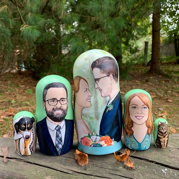 Custom Nesting Dolls - Etsy UK