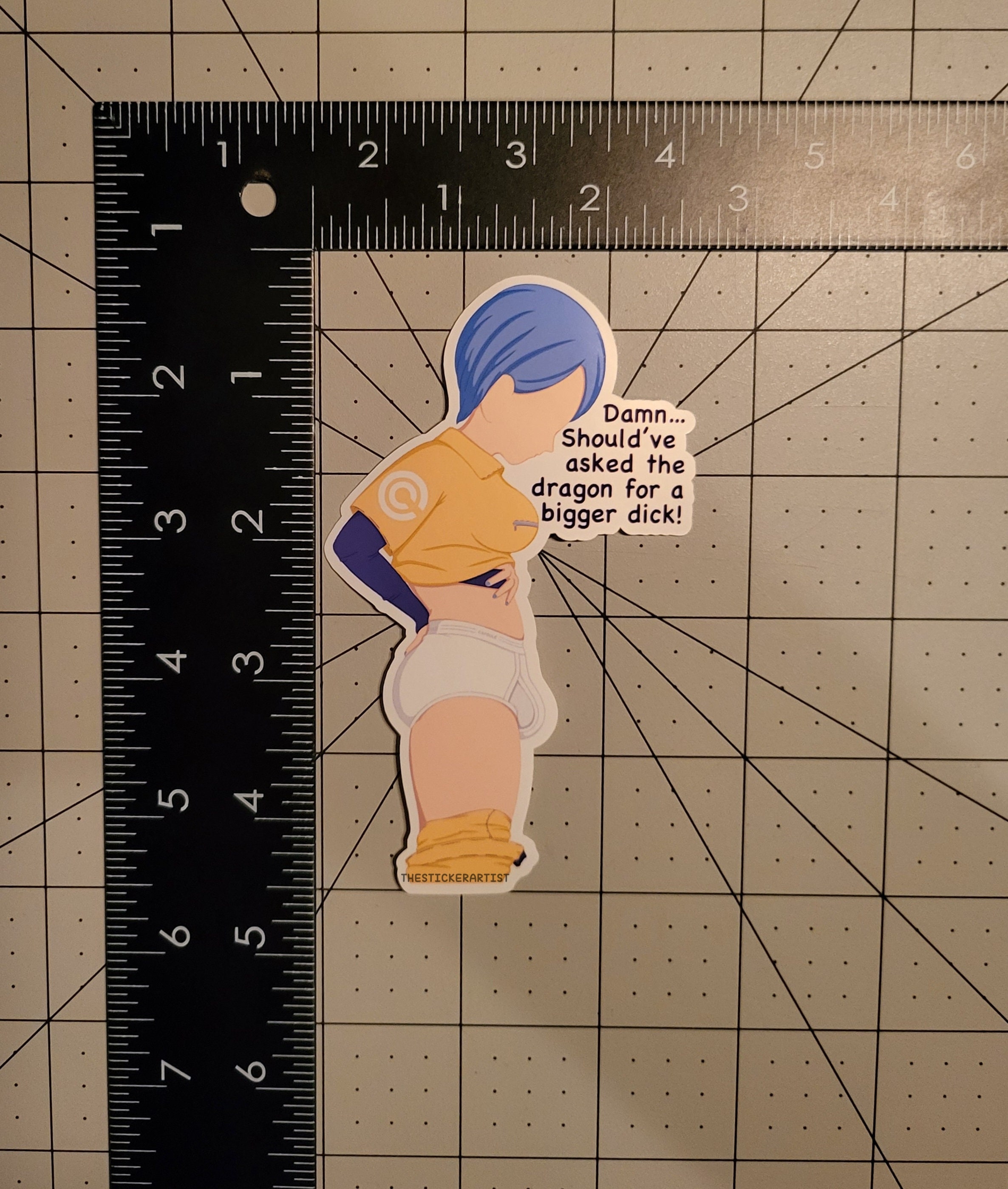 Bulma's Futanari Wish Briefs Bulge Dragon Ball Super Super - Etsy