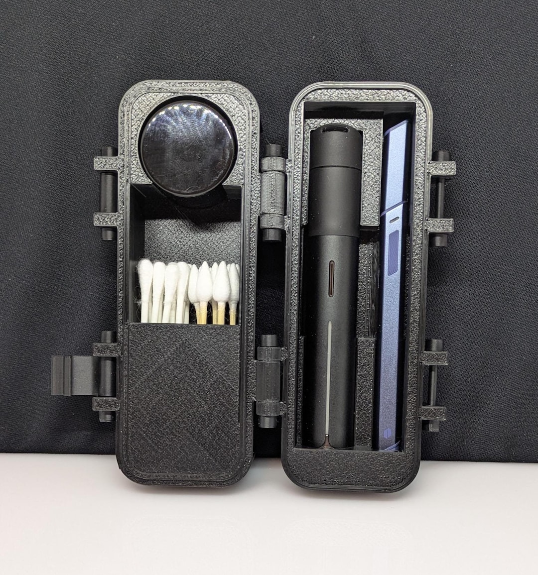 Mini Puffco Pivot and Hot Knife Case - Pivot Case Qtip Holder Jar ...