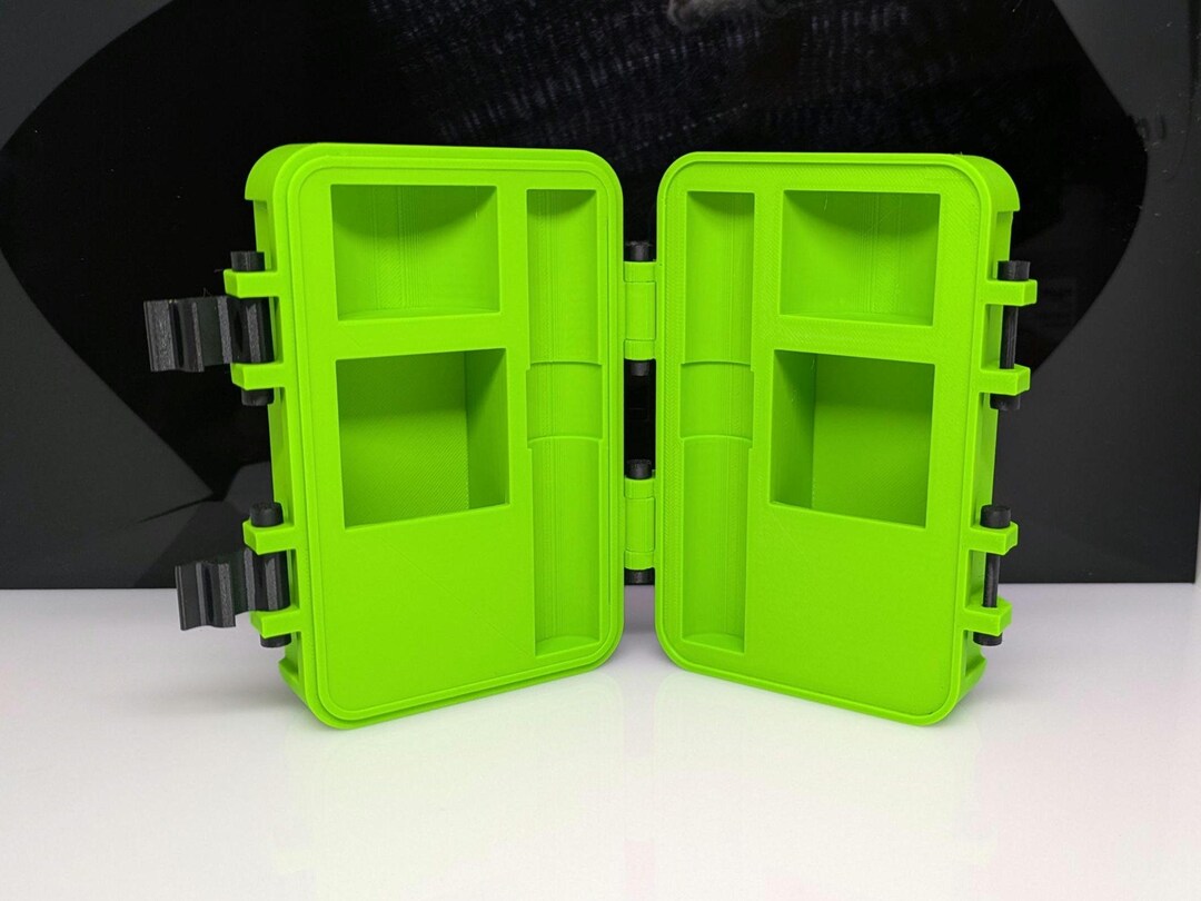 Puffco Pivot Case Lime Green Black Accents Pivot Case Qtip Holder Jar ...