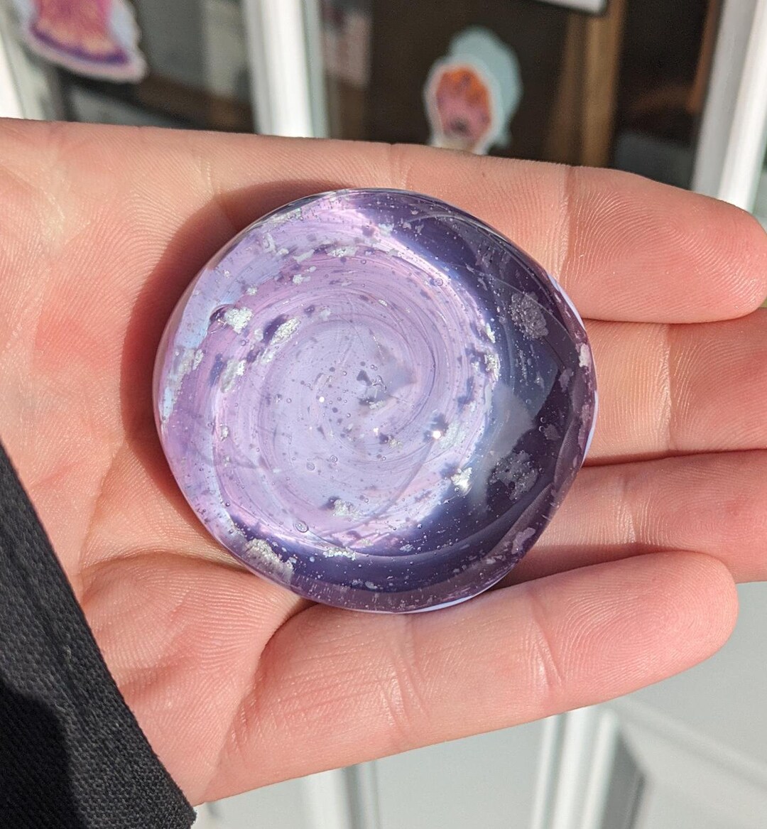 Cremation Paperweight Handcrafted Memorial Glass Paperweights Honor ...