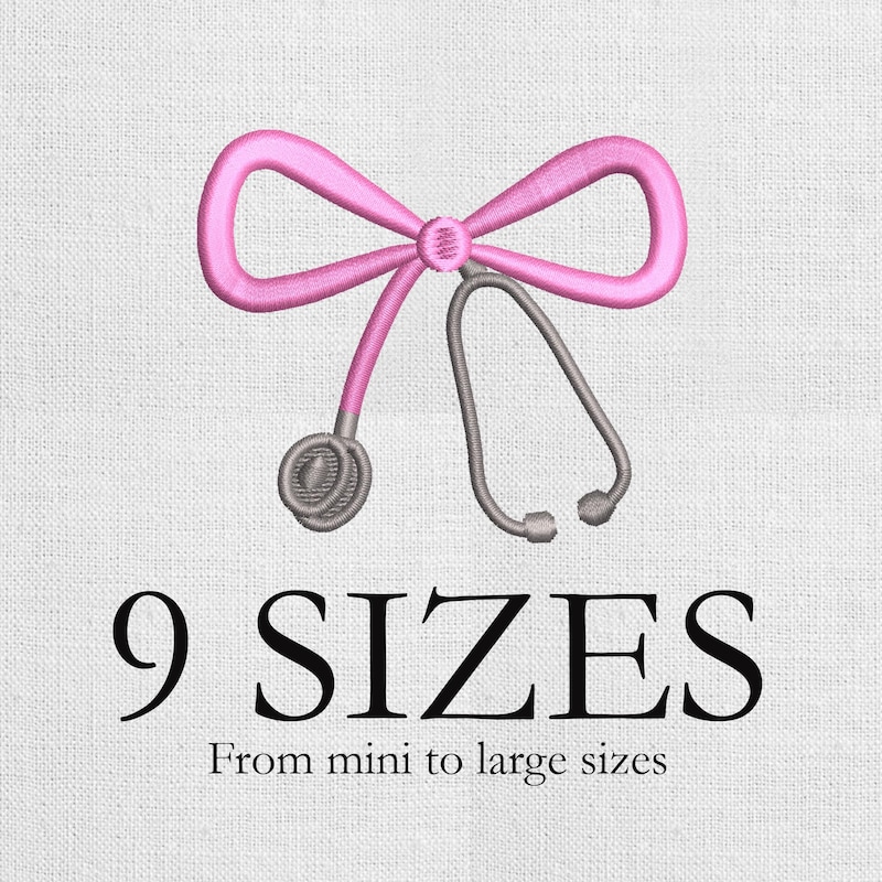 Stethoscope Bow Pes File - Etsy
