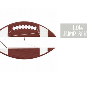 American Football Split Name Horizontal, Sport Embroidery Design ...