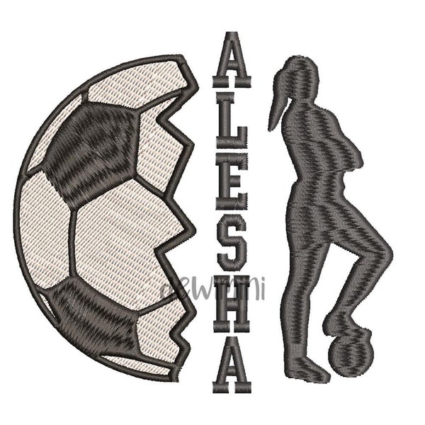 Soccer Embroidery - Etsy
