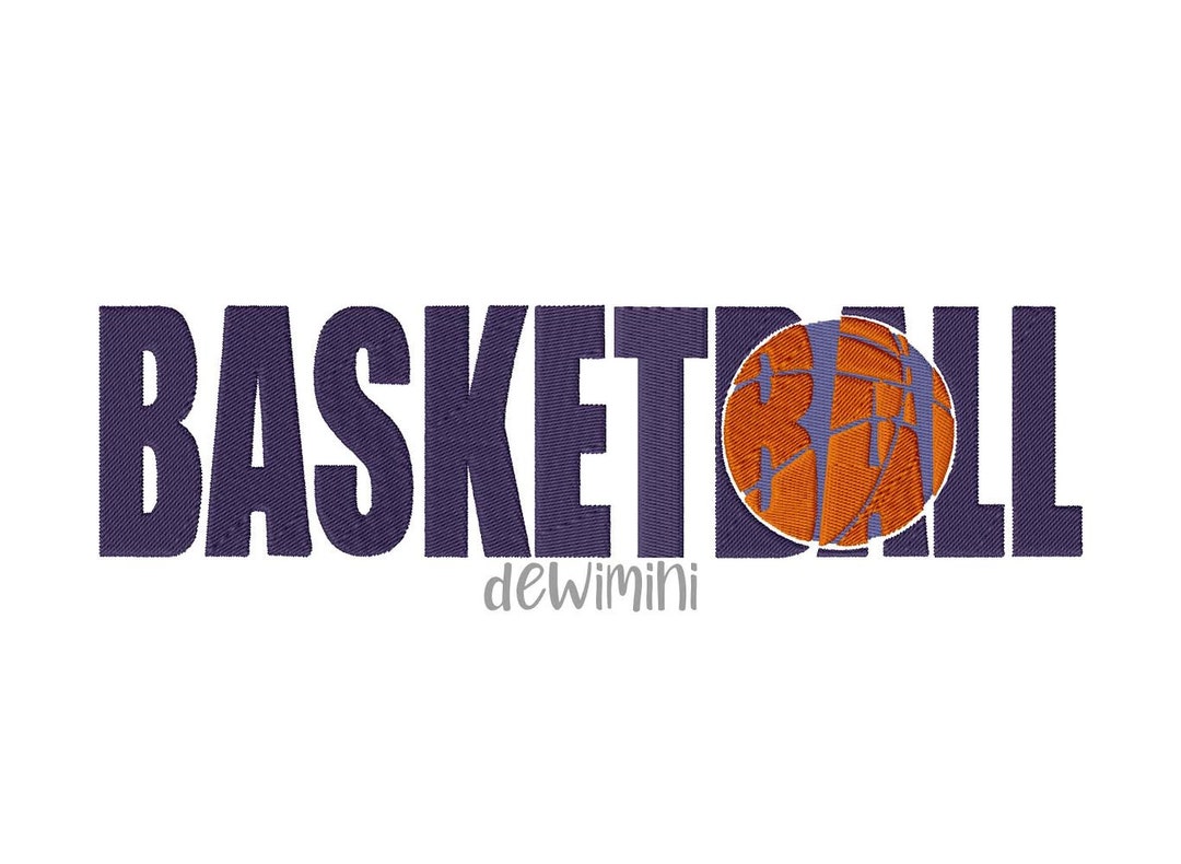 Basketball Embroidery Design Word Design, Basketball Embroidery Design ...