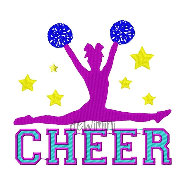 Cheer Embroidery - Etsy