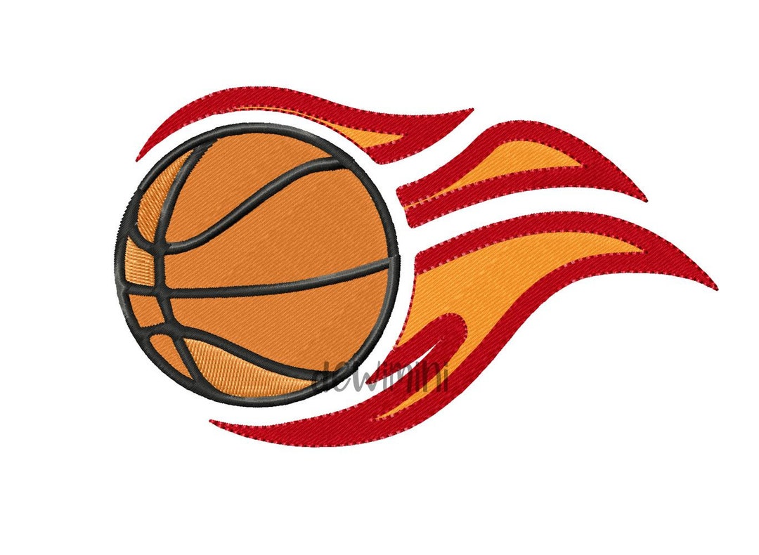 Basketball Machine Embroidery Design, Sports Embroidery Design, Machine ...