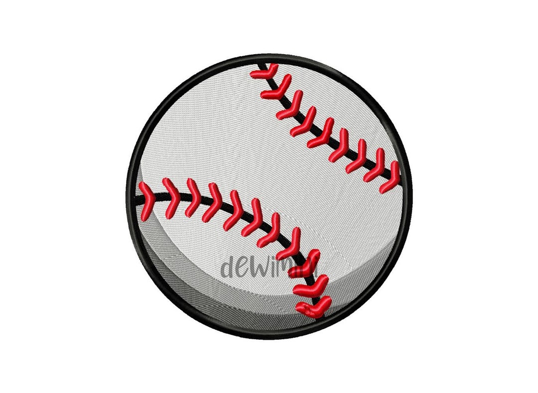 Baseball Embroidery Design, Baseball Sports Embroidery Design, Ball ...