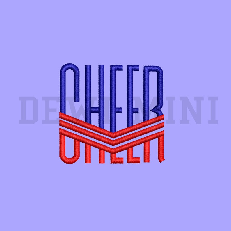 Cheer Embroidery Design, Pom Pom Embroidery Design, Custom Name ...