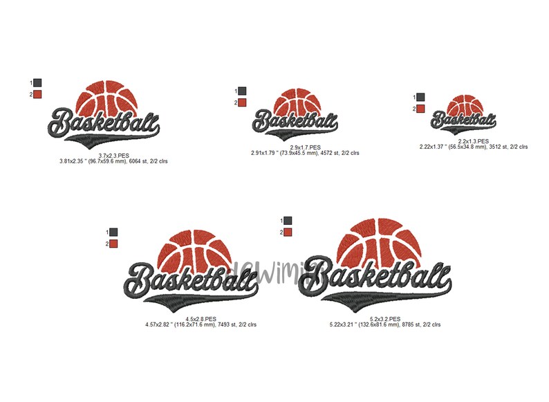 Basketball Team Embroidery Design, Split Name Basketball Embroidery ...