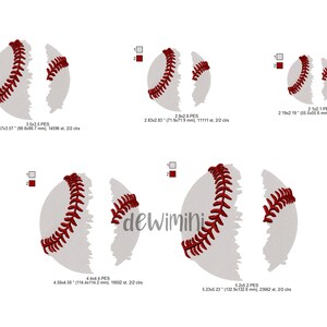 Split Baseball Embroidery Design, Baseball Namedrop Machine Embroidery ...
