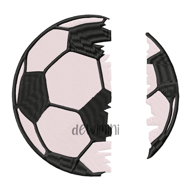 Soccer Ball Applique - Etsy