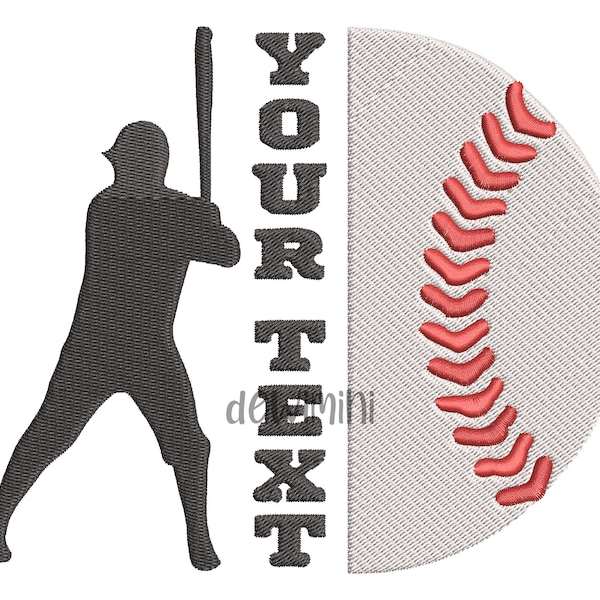 Baseball Embroidery - Etsy