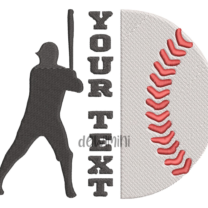 Baseball Embroidery - Etsy