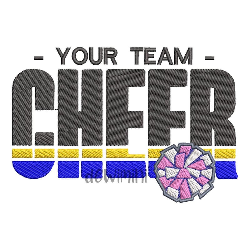 Cheer Embroidery - Etsy