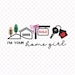 Realtor Embroidery Design for Girl Real Estate Agent, Retro Machine ...