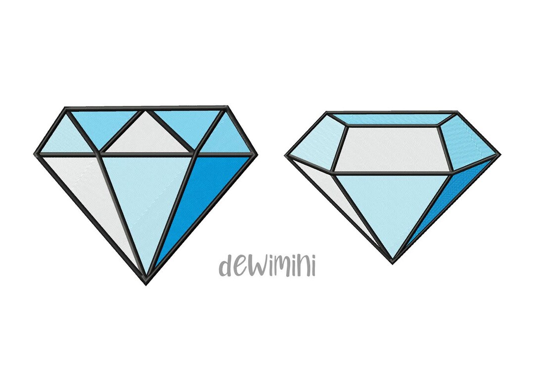 Diamond Embroidery Design, Diamond Embroidery, Diamond Pattern, 5 Sizes ...