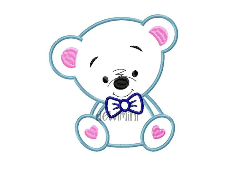 Cute Baby Bear Embroidery Designs Teddy Embroidery Design - Etsy